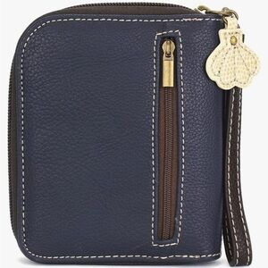 Chala | Bags | Nwt Chala Zip Around Vegan Leather Wallet Flip Flop ...